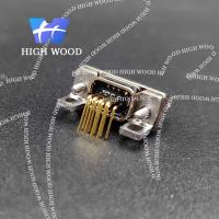 China J30J Series Micro-D Connector 9 Pin Twist Pin Male Plug GJB2446A MIL-C-83513 for sale