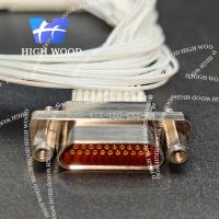 China Rectangular Electrical Connector J30JHT21ZKSAN01 21 Core 300mm Wire Length GJB2446 for sale
