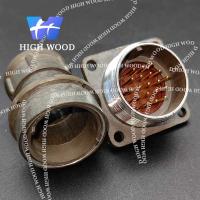 China 2PM24J19ZQA1 Circular Electrical Connector with 19 Contacts, 700V Rating for Railway Systems for sale