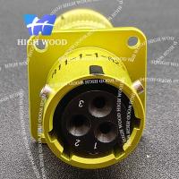 China ZH23 Series Environmental Resistance Bayonet Electrical Connector 3 Pin 14A for sale