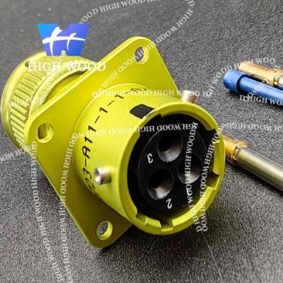 China ZH23 Series Environmental Resistance Bayonet Electrical Connector 3 Pin 14A for sale