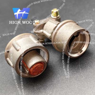 China 2PM14K4QB1 Circular Electrical Connector 700V 40A Threaded Connection Russian Technology for sale