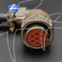 China 2PM18K7WB1 Circular Electrical Connector 700V 40A Threaded Cable Plug Panel Socket for sale