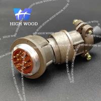 China 2PM22K10QB1 Circular Electrical Connector 700V 40A Threaded Connection Russian Technology for sale