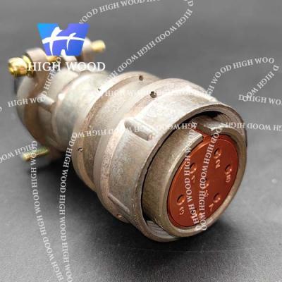 China 2PM27K7QB1 Circular Electrical Connector Cable Plug 27 Shell 7 Contacts for sale