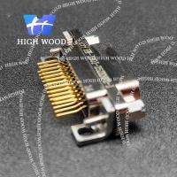 China J30J Series Micro-D Connector 25 Pin Male Plug HW-J30J-25ZKNP2-J 1.27mm Pitch for sale