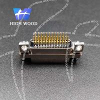 China J30J Series Micro-D Connector 25 Pin Male Plug HW-J30J-25ZKNP2-J 1.27mm Pitch for sale