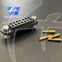 China HW-CMM Connector HW-222C14M11 MTL-55302F 2mm Pitch Aerospace Grade 800V for sale