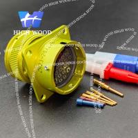 China ZH23 Series Environmental Resistance Bayonet Electrical Connector 28-27B-1-B 5 Key Positioning for sale