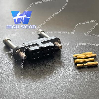 China HW-CMM Connector HW-222C10M18 MTL-55302F 2mm Pitch Aerospace Grade 800V for sale