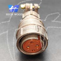 China 2PM22K4QB1 Circular Electrical Connector 700V 40A Threaded Plug Socket for sale