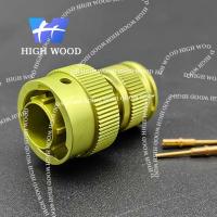 China ZH23 Series Environmental Resistance Bayonet Electrical Connector 4-14B-11-B 5 Key Positioning for sale