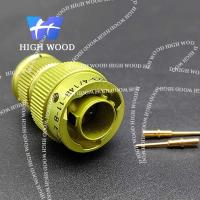 China ZH23 Series Environmental Resistance Bayonet Electrical Connector 4-14B-11-B 5 Key Positioning for sale