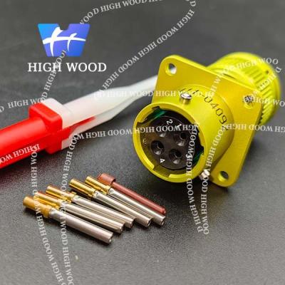 China ZH23 Series Environmental Resistance Bayonet Electrical Connector 4/14 Pin Low Frequency AC/DC for sale