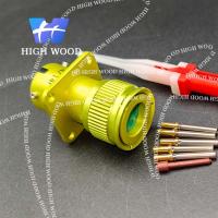 China ZH23 Series Environmental Resistance Bayonet Electrical Connector 4 Pin 14A for sale