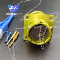 China ZH23 Series Environmental Resistance Bayonet Electrical Connector 7-18B-1-B 5 Key Positioning for sale