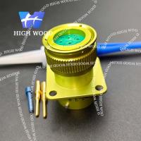 China ZH23 Series Environmental Resistance Bayonet Electrical Connector 7-18B-1-B 5 Key Positioning for sale