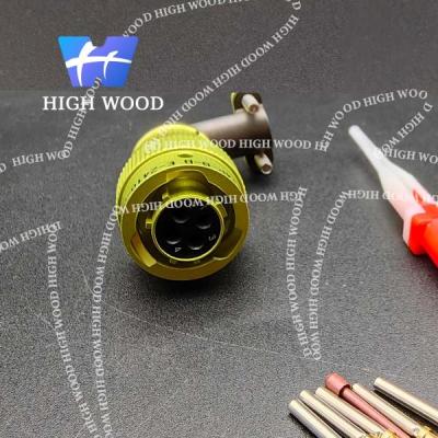 China ZH23 Series Environmental Resistance Bayonet Electrical Connector 4 Pin 14 AWG 8A for sale