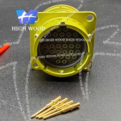 China ZH23 Series Environmental Resistance Bayonet Electrical Connector 32-27B 5 Key Positioning for sale