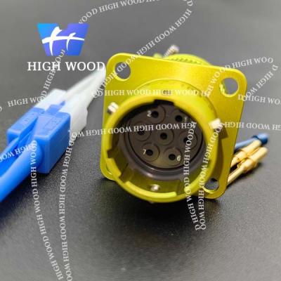 China ZH23 Series Environmental Resistance Bayonet Electrical Connector ZH23-7/18B-2-B 5-Key for sale