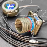 China J599A8/20WB02N Optical Fiber Connector with 1.25mm Ceramic Pins, -55℃ to +125℃ Temperature Range, MIL-DTL-38999 Compliant for sale
