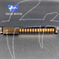 China HW-CMM Connector 2mm Pitch Square Matrix for Aerospace Defense Avionics 1400CMM for sale