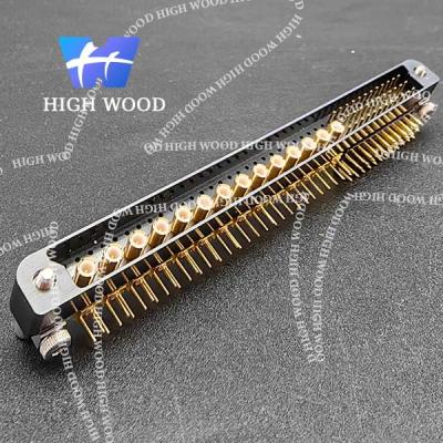 China HW-CMM Connector 2mm Pitch Square Matrix for Aerospace Defense Avionics 1400CMM for sale