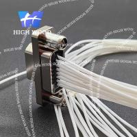 China J30J Micro-D Rectangular Connector 15-Pin 300mm Cable High Density MIL-C-83513 for sale