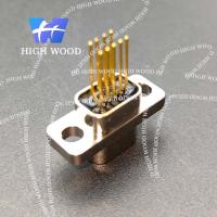 China J30J Series Micro-D Rectangular Connector 9 Pin 1.27mm Pitch High Density for sale