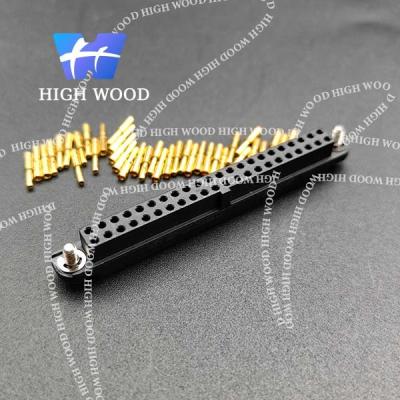 China HW-CMM Micron-D Connector HW-222S44M11 800V Aerospace Grade 20A for sale