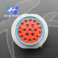 China HD34-24-21PE Receptacle Connector Shell Size 24 Bayonet Coupling HD30 Series 21 Position for sale