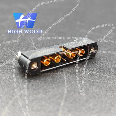 China HW-CMM Micron-D Connector 2mm Pitch 3A High Reliability for Harsh Environments for sale