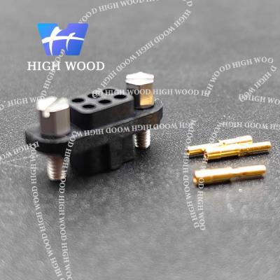 China HW-M80-4600642 Micro-D Connector 1200V 3A for Aerospace Defense for sale