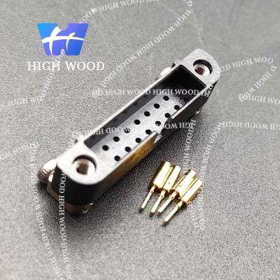 China HW-CMM Micron-D Connector HW-221C18F26 800V Aerospace Grade 20A for sale