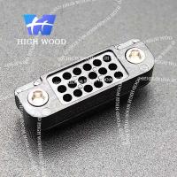 China HW-CMM Connectors HW-322C018H01 Micro-D Connector 1200V 3A for Aerospace Avionics for sale