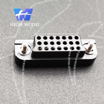 China HW-CMM Micro-D Connector HW-322C21H01 1200V Aerospace Grade 3A for sale