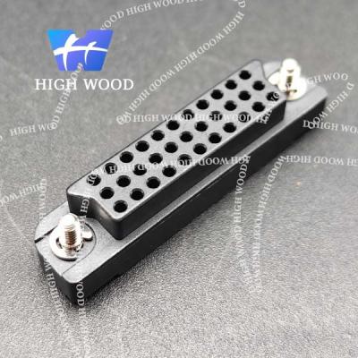 China HW-CMM Micro-D Connector HW-322C033H01 1200V 3A for Aerospace Avionics Defense for sale
