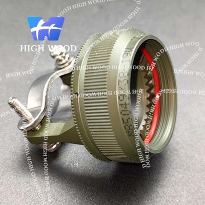 China MIL-DTL-38999 Series III Straight Cable Clamp M85049/38-19W Shell Size 19 Olive Drab Cadmium for sale