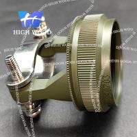 China MIL-DTL-38999 Series III Straight Cable Clamp M85049/38-21W Shell Size 21 Olive Green Cadmium Plating for sale