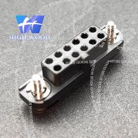 China HW-CMM Micro-D Connector HW-222S12M11 1200V AC/DC for Aerospace Defense for sale