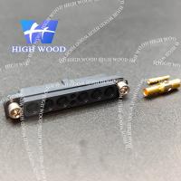 China HW-CMM Connector 2mm Pitch 222S02M16 0303 4310 Male Female for Aerospace Defense for sale