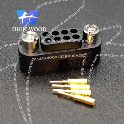 China HW-CMM Micron-D Connector HW-221S08F22 800V AC/DC for Aerospace & Defense for sale