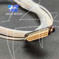 China J30J Series Micro-D Rectangular Connector J30JB-21TJL90-Q8 300mm Wire Length 1.27mm Pitch for sale