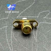 China SMA Series RF Coaxial Connector 50 Ohm DC-18GHz HW-SMA-KFD5A for sale