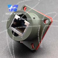 China YW1-20F01S1 Metal High-Speed Network Circular RJ45 Connector - 600V 25A Rating, -55°C to +125°C Operating Range for sale