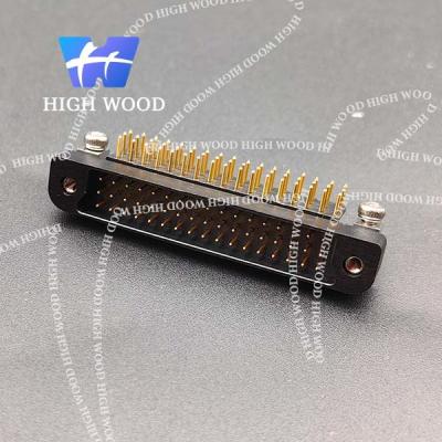 China HW-CMM Micron-D Connector HW-321V051F46 800V AC/DC for Aerospace & Defense for sale
