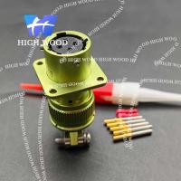 China ZH23 Series Environmental Resistance Bayonet Electrical Connector 4 Pin 14 Position for sale