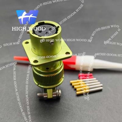China ZH23 Series Environmental Resistance Bayonet Electrical Connector 4 Pin 14 Position for sale