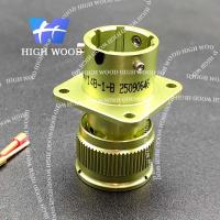 China ZH23 Series Environmental Resistance Bayonet Electrical Connector 4 Pin 14B Shell for sale