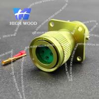 China ZH23 Series Environmental Resistance Bayonet Electrical Connector 4 Pin 14B Shell for sale